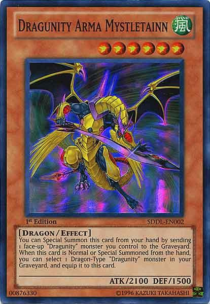 YuGiOh Dragunity Legion Structure Deck Single Card Super Rare Dragunity ...