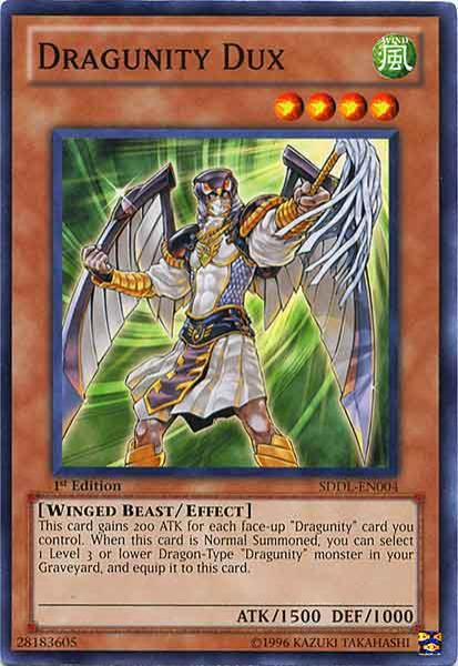 YuGiOh Dragunity Legion Structure Deck Single Card Common Dragunity Dux ...