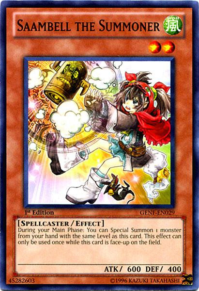 YuGiOh Zexal Generation Force Single Card Common Summoner Sembel GENF ...