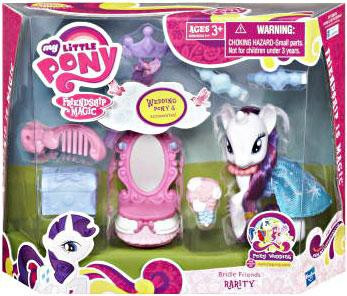 My Little Pony Friendship is Magic Pony Wedding Bridle Friends Rarity ...