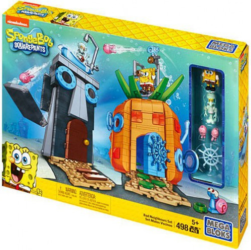Mega Bloks Spongebob Squarepants Bad Neighbors Set 38038 - ToyWiz
