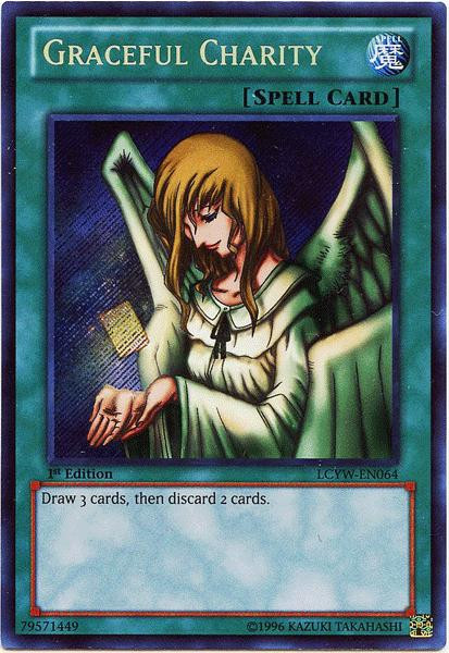 YuGiOh Legendary Collection 3 Single Card Secret Rare Graceful Charity ...