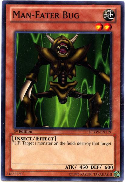 YuGiOh Legendary Collection 3 Single Card Common Man-Eater Bug LCYW ...