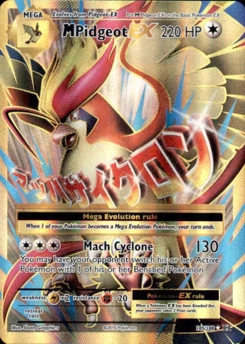 Pokemon X Y Evolutions Single Card Ultra Rare Holo Full Art Mega ...