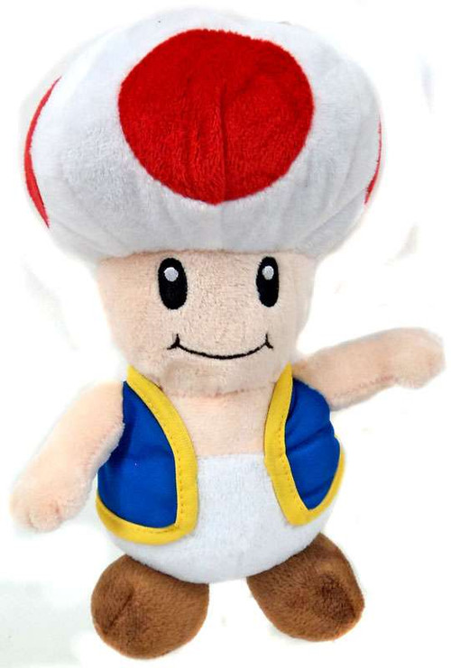 Super Mario Toad 9 Plush Good Stuff Toys - ToyWiz
