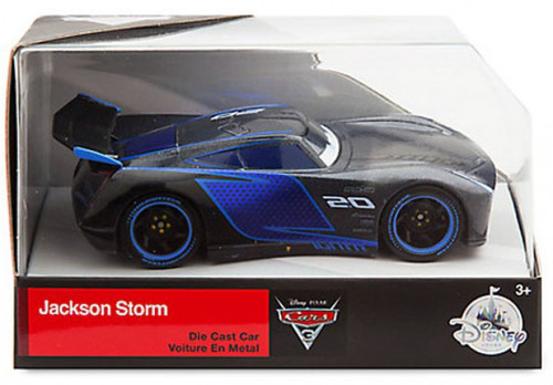 Disney Cars Cars 3 Jackson Storm Exclusive 143 Diecast Car Disney Store ...