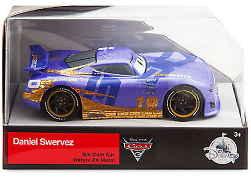 Disney Cars Cars 3 Daniel Swervez Exclusive 143 Diecast Car Disney ...