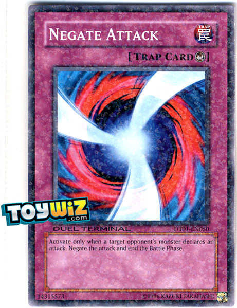 YuGiOh 5Ds Duel Terminal 1 Single Card Parallel Rare Negate Attack DT01 ...