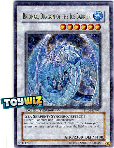 YuGiOh 5Ds Duel Terminal 1 Single Card Parallel Rare Brionac, Dragon of ...