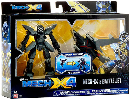 Disney Mech X4 Mech-X4 Battle Jet 5 Action Figure Bandai - ToyWiz