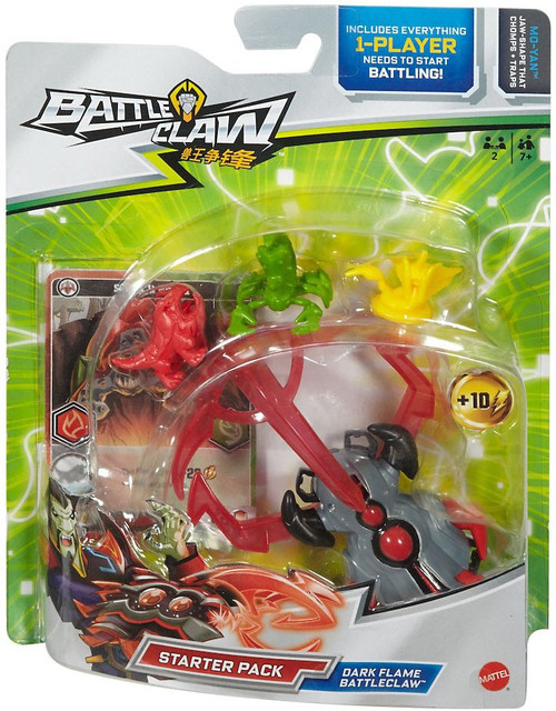 Battleclaw Dark Flame Battleclaw Starter Pack Mattel - ToyWiz