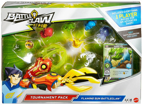 Battleclaw Flaming Sun Battleclaw Tournament Pack Mattel - ToyWiz
