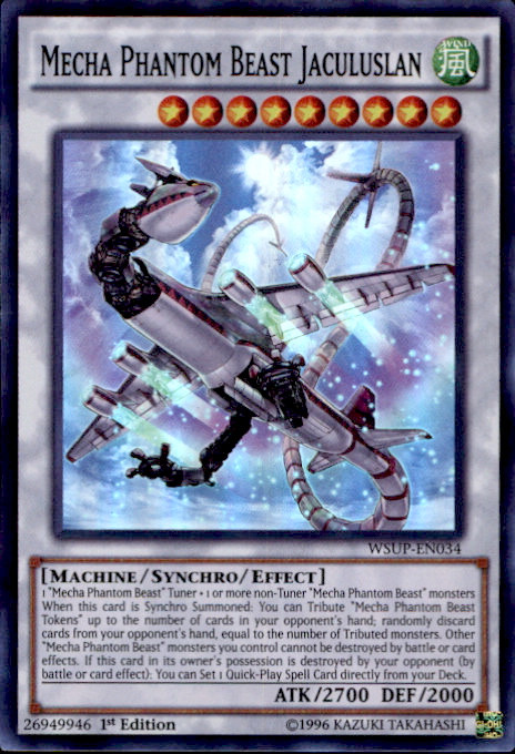 YuGiOh World Superstars Single Card Super Rare Mecha Phantom Beast ...