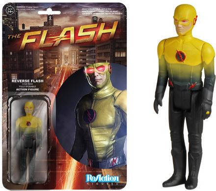 Funko The Flash CW TV Series ReAction Reverse Flash 3.75 Action Figure ...
