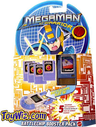 Mega Man NT Warrior PET Battle Chip Booster Pack Mattel Toys - ToyWiz