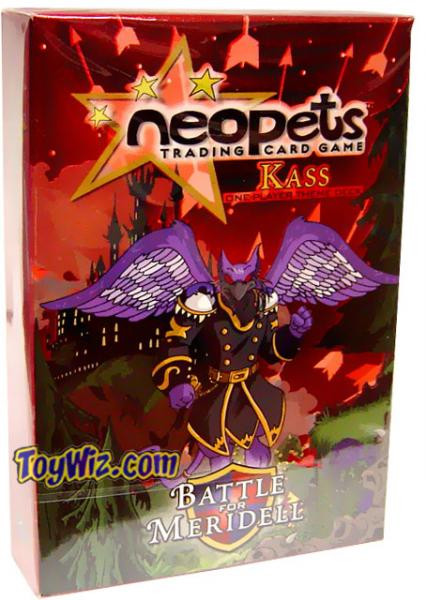 Neopets Trading Card Game Battle for Meridell Kass Theme Deck Wizards ...