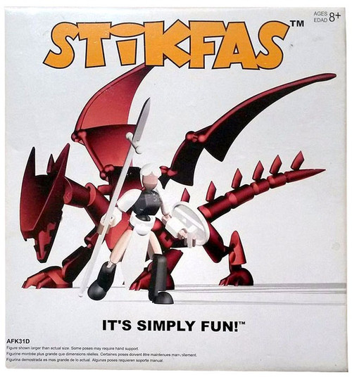 Stikfas Redeco Beta Female Rider Action Figure Kit AFK31D Red Dragon ...