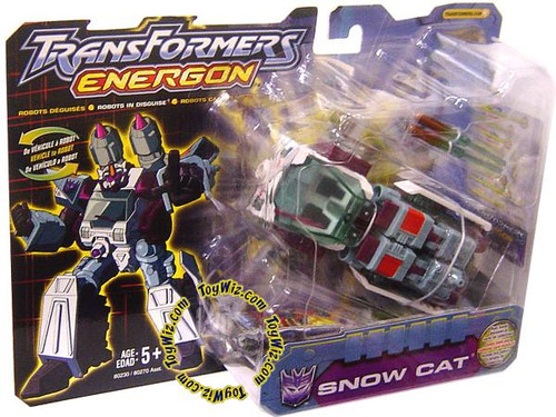 Transformers Energon Energon Deluxe Snow Cat Deluxe Action Figure ...
