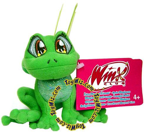 Winx Club Magical Fairy Friend Frog Plush Mattel Toys - ToyWiz