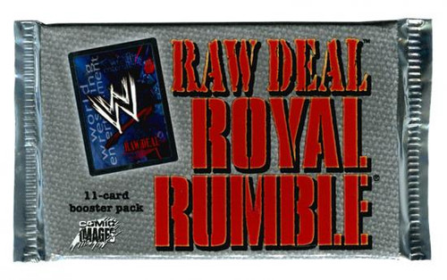 WWE Wrestling Raw Deal Trading Card Game Royal Rumble Booster Pack ...