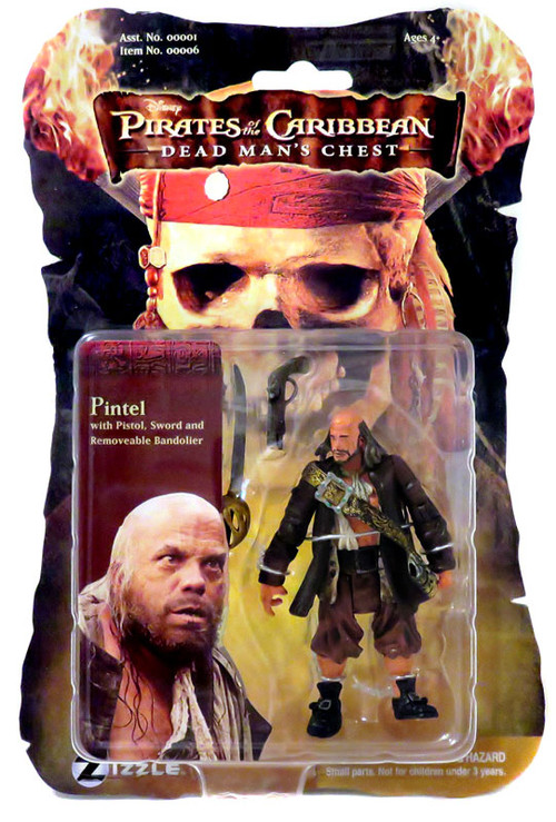 Pirates of the Caribbean Dead Mans Chest Pintel 3.75 Action Figure ...