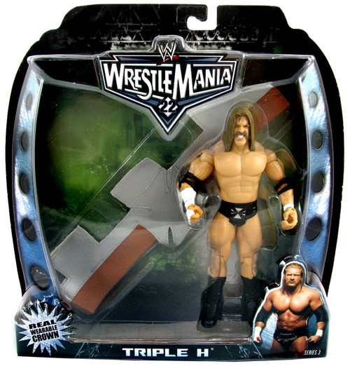 WWE Wrestling Road to WrestleMania 22 Series 3 Triple H Action Figure ...