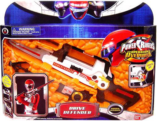 Power Rangers Operation Overdrive Drive Defender Roleplay Toy Bandai ...