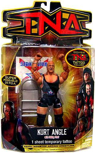 TNA Wrestling Series 8 Kurt Angle Action Figure Marvel Toys - ToyWiz