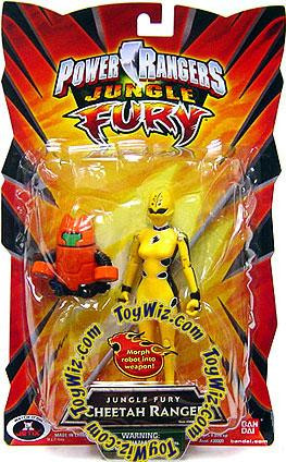 Power Rangers Jungle Fury Jungle Fury Cheetah Ranger Action Figure ...