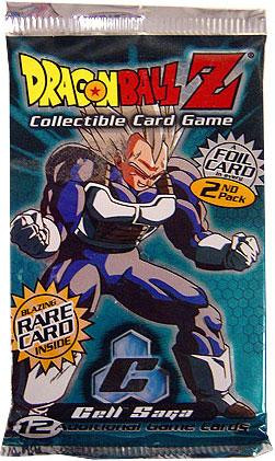 Dragon Ball Z Collectible Card Game Cell Saga Booster Pack Score - ToyWiz