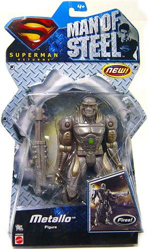 Superman Returns Metallo Action Figure Mattel Toys - ToyWiz