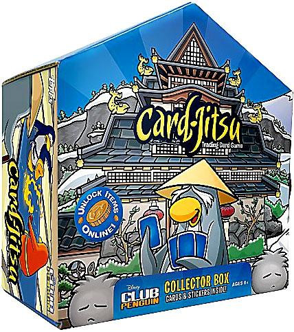 Club Penguin Card-Jitsu 2009 Dojo Collector Box Topps - ToyWiz