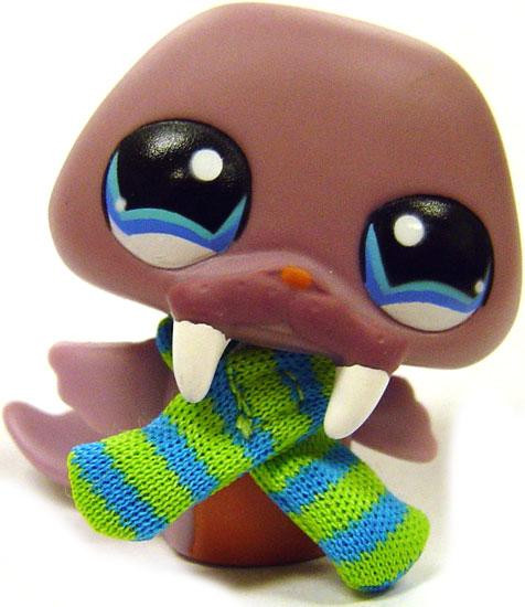 Littlest Pet Shop Around the World Walrus Figure 1119 Iceland Loose ...