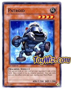 YuGiOh Cybernetic Revolution Single Card Common Patroid CRV-EN006 - ToyWiz