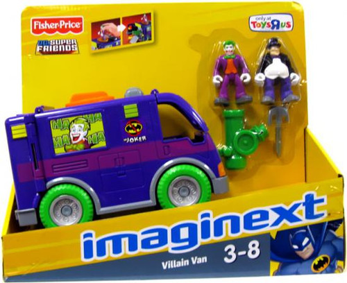 Fisher Price DC Super Friends Batman Imaginext Villain Van Exclusive 3 ...