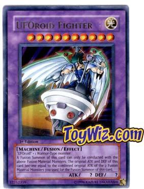 YuGiOh Cybernetic Revolution Single Card Ultra Rare UFOroid Fighter CRV ...