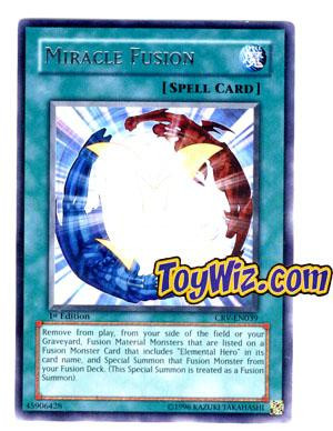 YuGiOh Cybernetic Revolution Single Card Rare Miracle Fusion CRV-EN039 ...