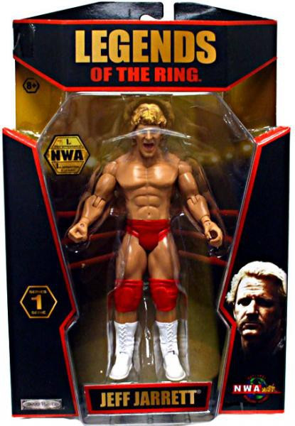 TNA Wrestling Legends of the Ring Series 1 Jeff Jarrett Action Figure ...