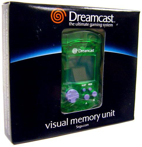 Sega Dreamcast Visual Memory Unit Green - ToyWiz