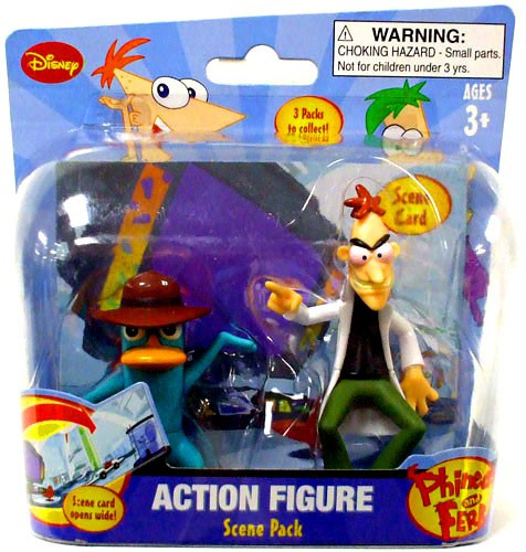 Disney Phineas and Ferb Scene Packs Dr. Doofenshmirtz Agent P. Action ...