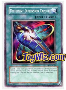 YuGiOh Dark Revelation 1 Single Card Common Different Dimension Capsule ...