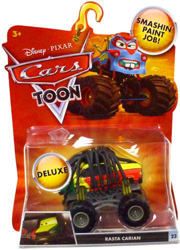 Disney Cars Cars Toon Deluxe Oversized Rasta Carian 155 Diecast Car ...
