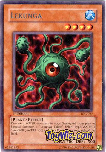 YuGiOh Invasion of Chaos Single Card Rare Lekunga IOC-027 - ToyWiz