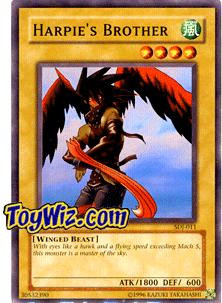 YuGiOh Joey Starter Deck Single Card Harpies Brother SDJ-011 - ToyWiz