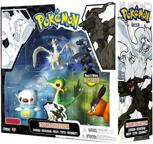 Pokemon Black White All-Stars Pokemon Figure Collection Exclusive Jakks ...