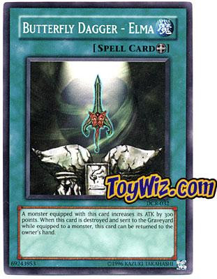 YuGiOh Dark Crisis Single Card Super Rare Butterfly Dagger-Elma DCR-032 ...