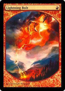 Magic The Gathering Textless Player Rewards Single Card Promo Lightning ...