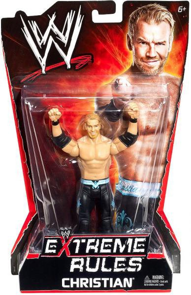 WWE Wrestling Extreme Rules Christian Action Figure Mattel Toys - ToyWiz