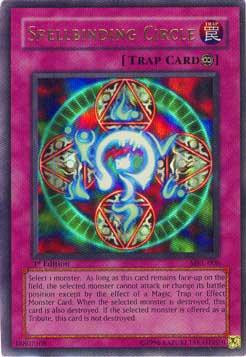 YuGiOh Magic Ruler Single Card Ultra Rare Spellbinding Circle MRL-006 ...