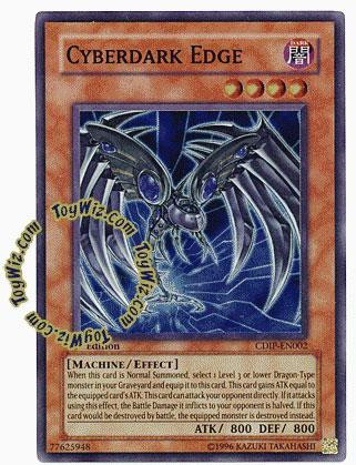 YuGiOh GX Cyberdark Impact Single Card Super Rare Cyberdark Edge CDIP ...